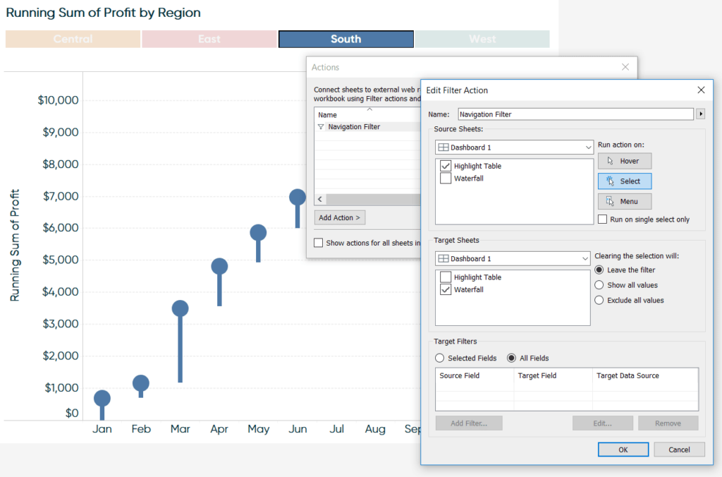 How to Make a Tableau Navigation that Doubles as a Color Legend