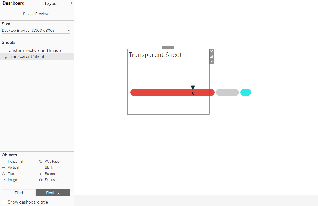 Dashboard Gauge 3: 2 Ways to Map a Custom Background Image in Tableau
