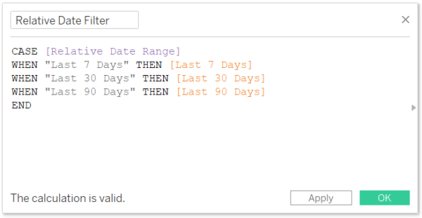 Tableau Tip: How to Make Better Relative Date Filters