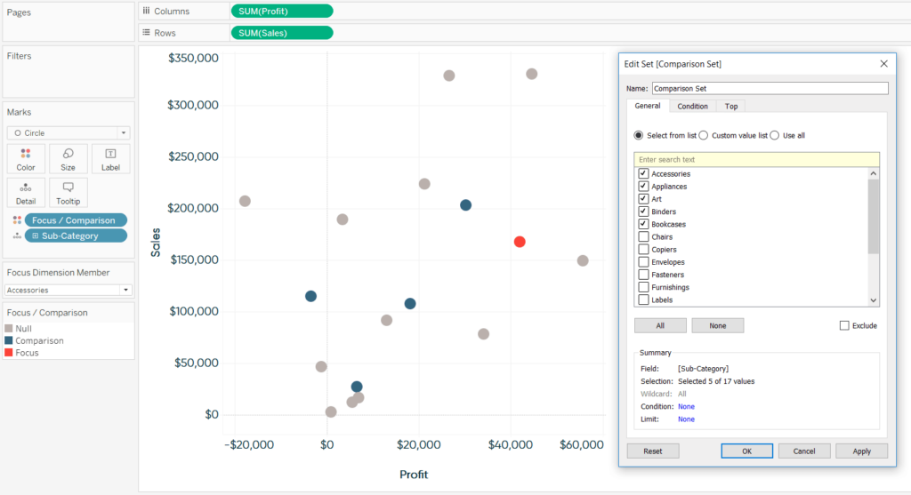 How to Create Persistent Comparison Sets Across Tableau Dashboards