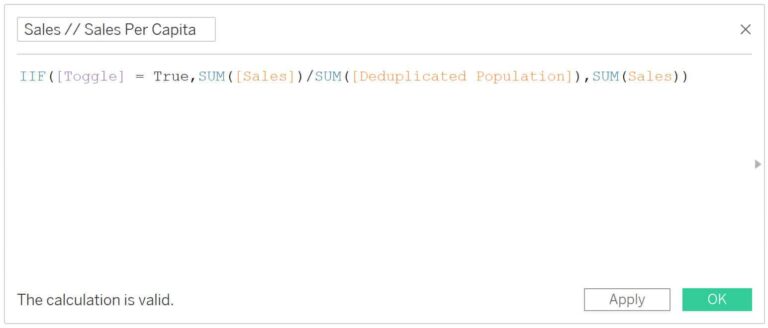 How to Make a Boolean Toggle in Tableau