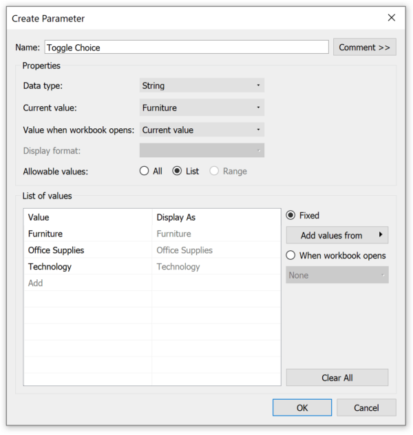 How to Make “America’s Best Toggle” in Tableau