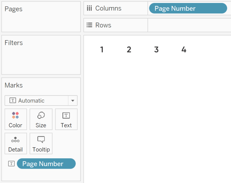 How to Do Pagination in Tableau