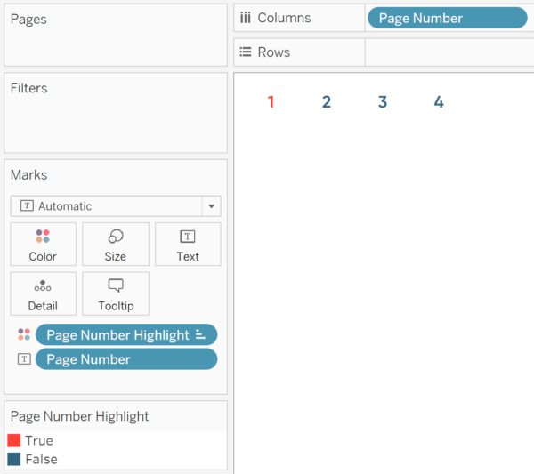 How to Do Pagination in Tableau