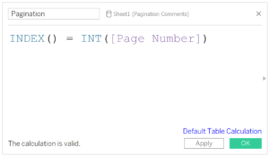 How to Do Pagination in Tableau