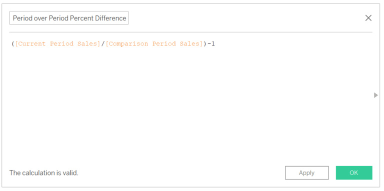 How to Automatically Compare Date Periods in Tableau