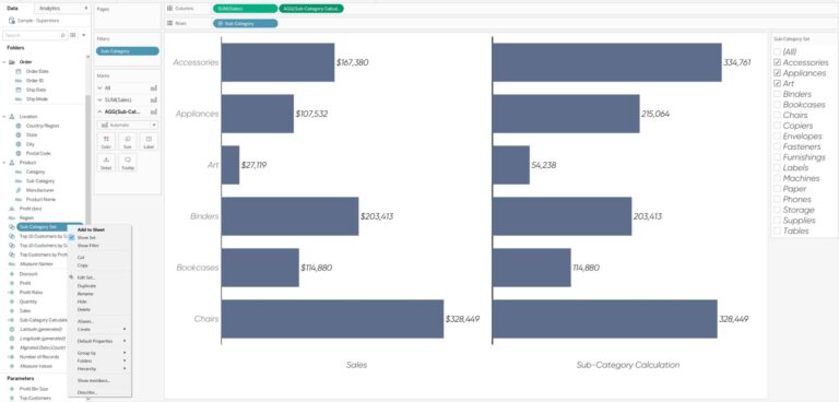The Definitive Guide to Tableau Sets