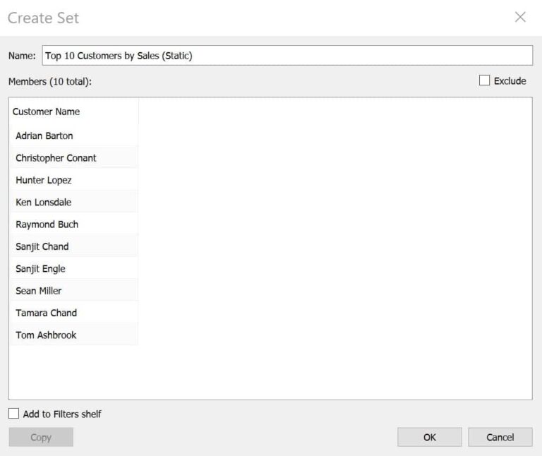 The Definitive Guide to Tableau Sets