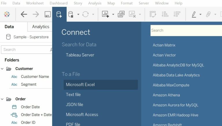 How to Use Secondary Data Sources for Tableau Parameter Actions