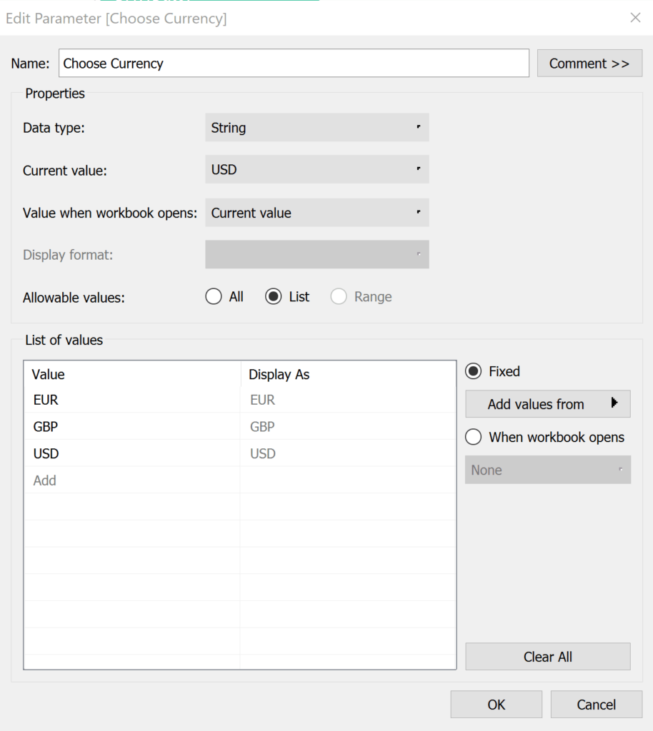 How to Do Currency Conversion in Tableau with Google Sheets