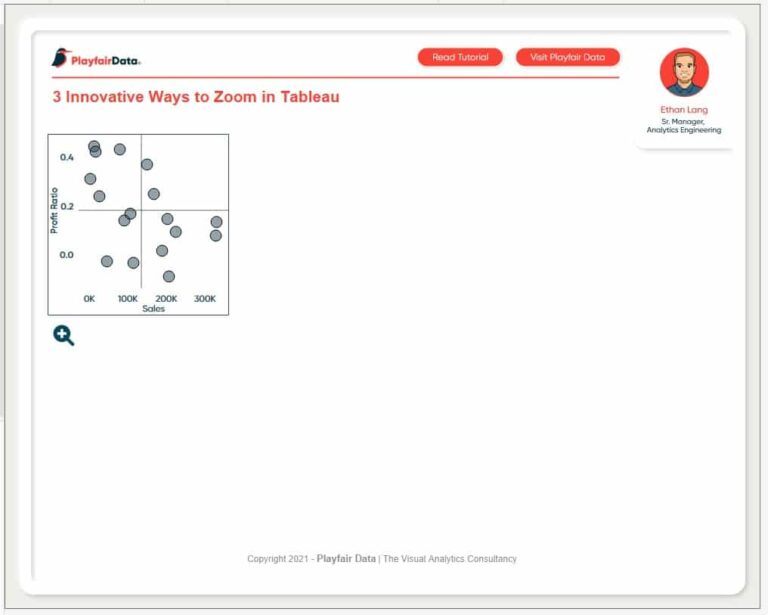 3 Innovative Ways to Zoom in Tableau