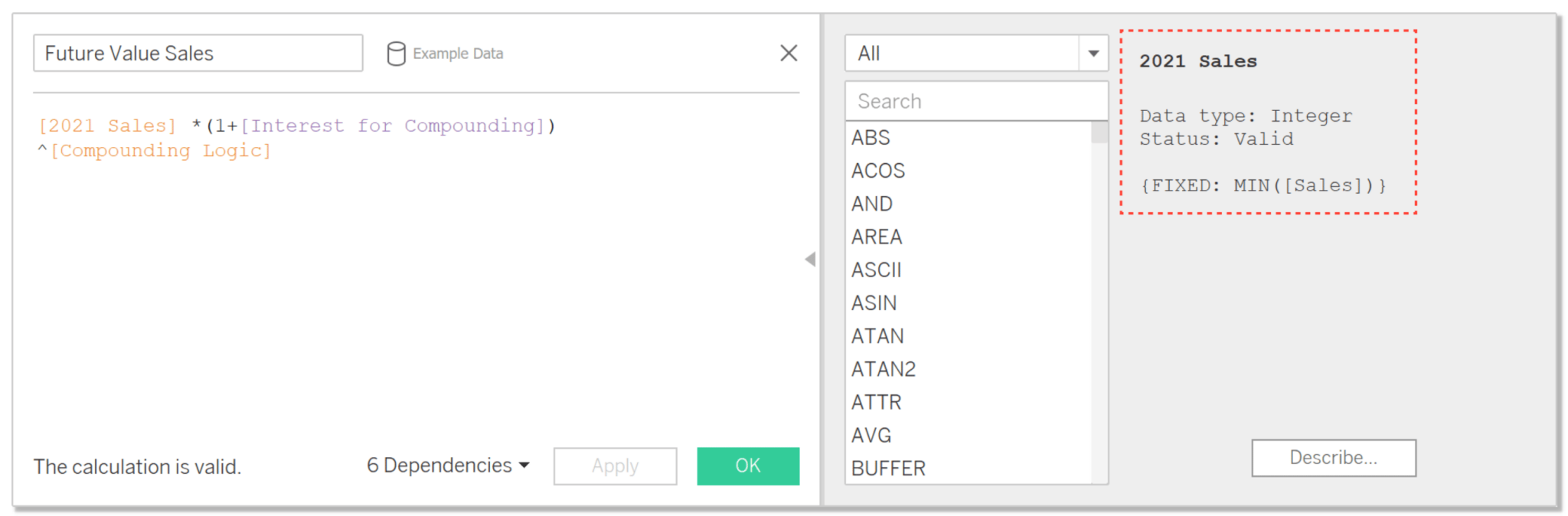 An Introduction to Compounding Formulas in Tableau