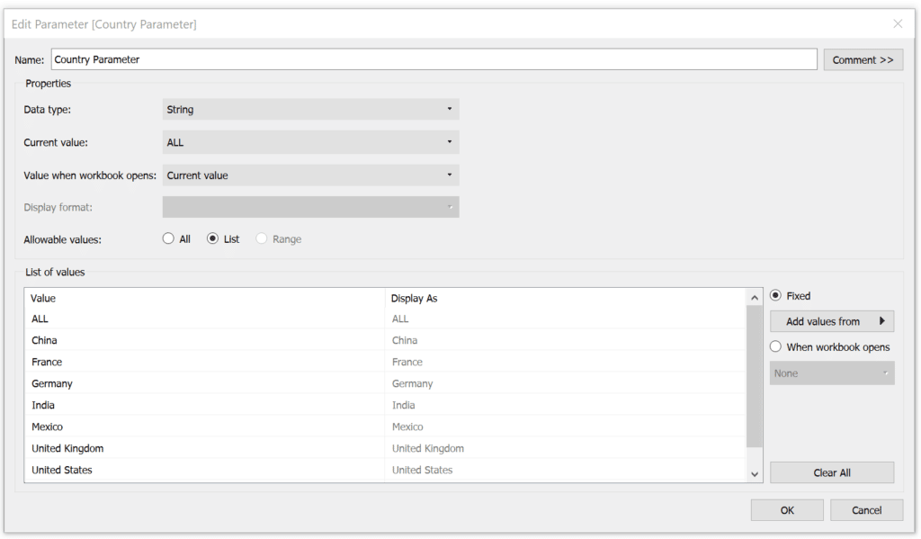 How To Dynamically Switch Data Sources Using Tableau Parameters