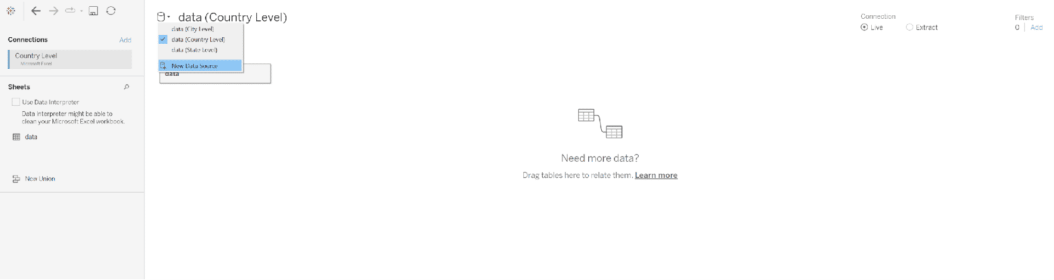 How to Dynamically Switch Data Sources Using Tableau Parameters | Playfair+