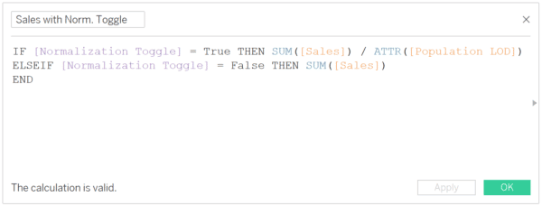 How To Turn Data Normalization On And Off In Tableau
