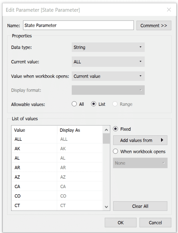 How To Dynamically Switch Data Sources Using Tableau Parameters Playfair