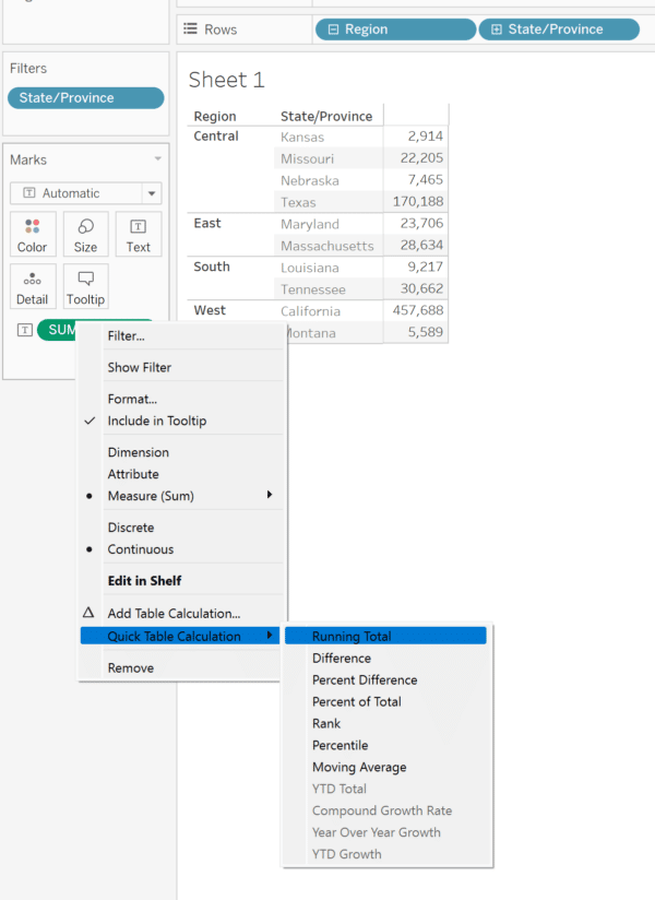 The Beginner's Guide to Tableau Table Calculations