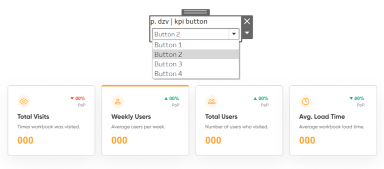 How to Use Tableau's Dynamic Zone Visibility to Highlight Selected Measures
