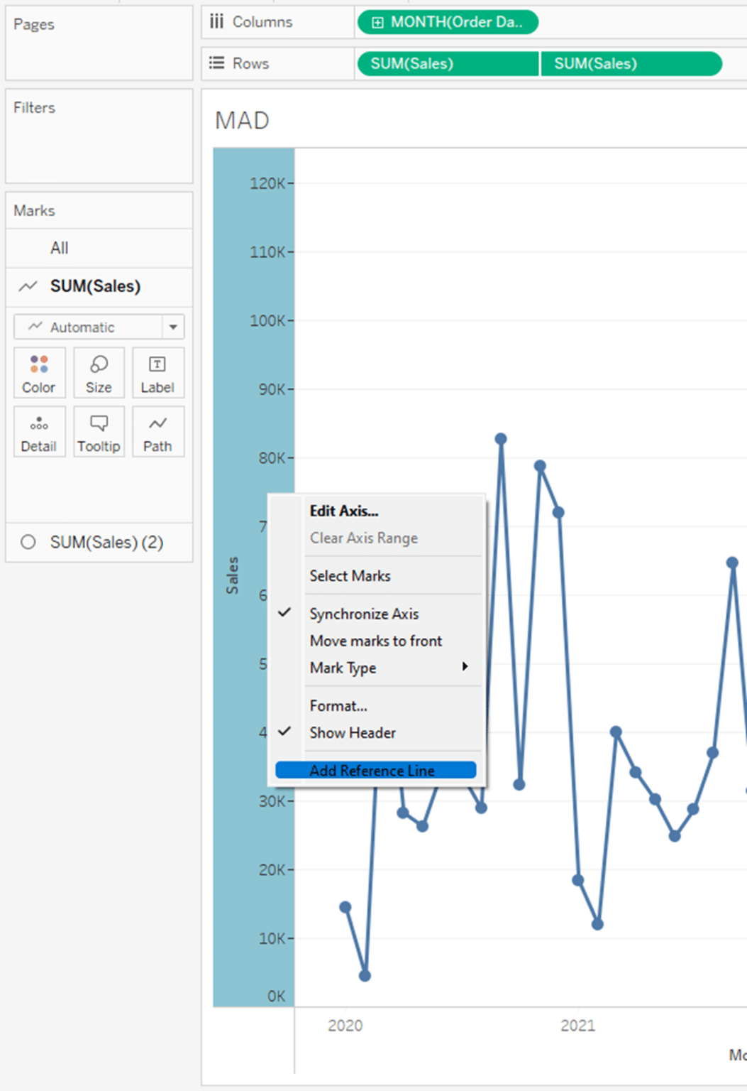 Statistical Tableau: Using MAD to Detect Outliers in Non-Normalized Data
