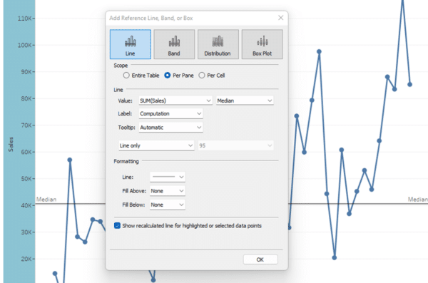 Statistical Tableau: Using MAD to Detect Outliers in Non-Normalized Data