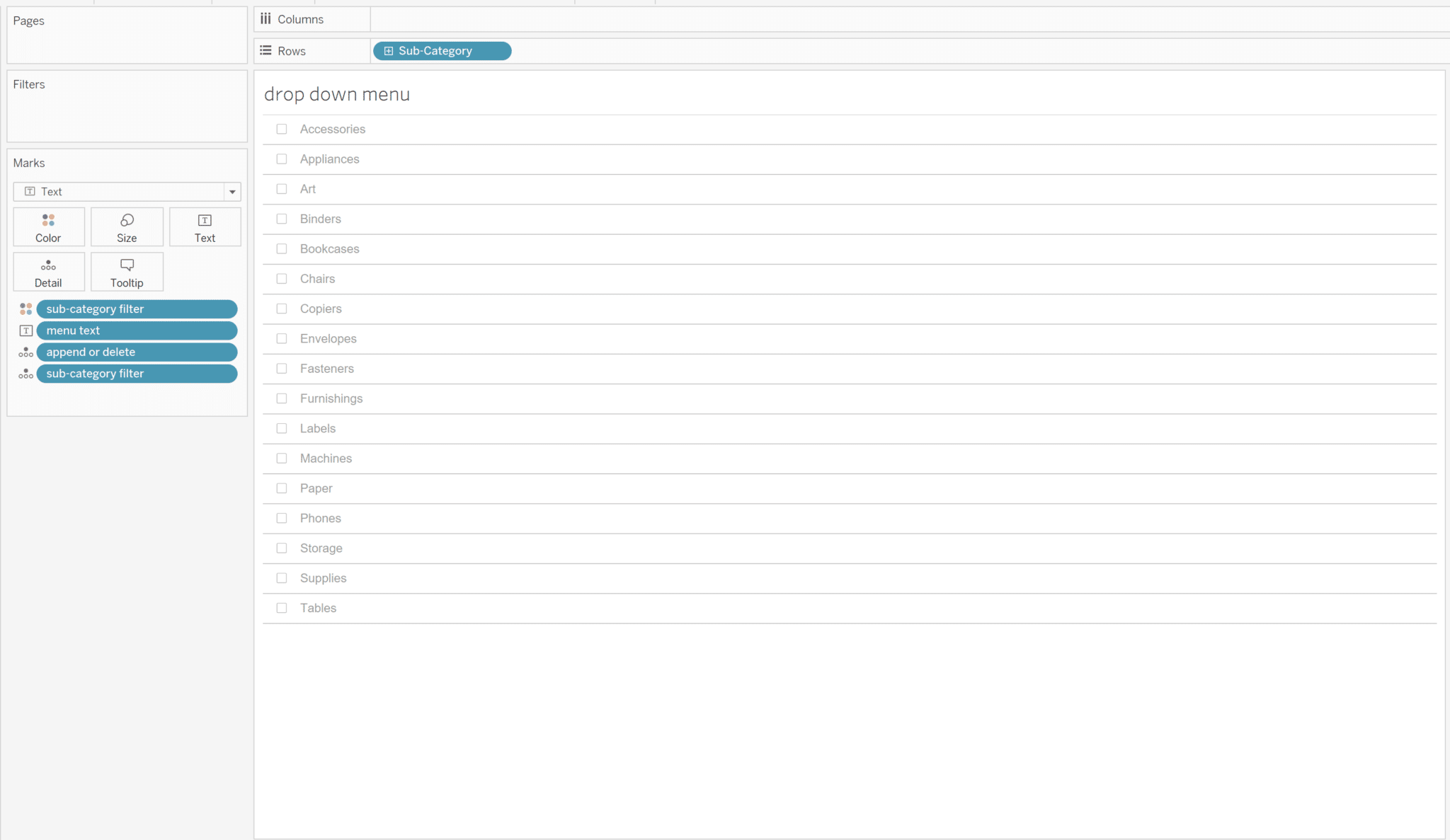 How to Completely Customize Multi-Select Filters in Tableau