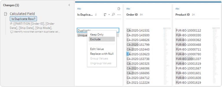 How To Remove Duplicates In Tableau Prep