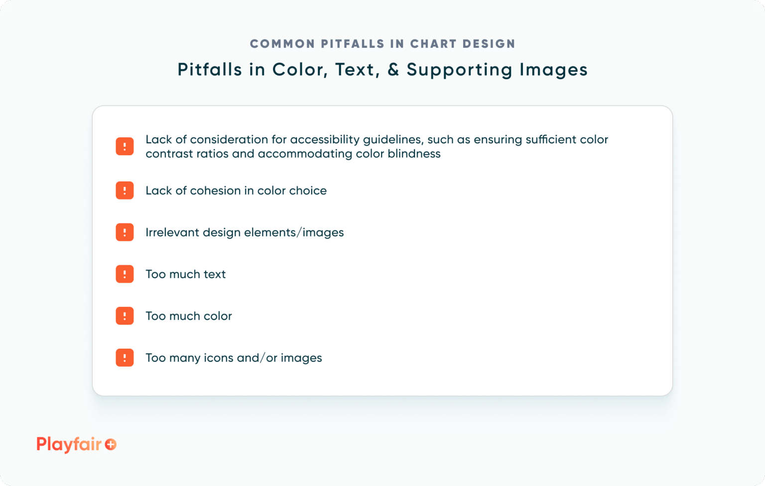 Avoiding Common Pitfalls in Chart Design