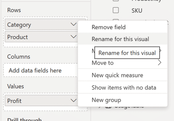 Formatting Tips for Power BI Matrix Visuals