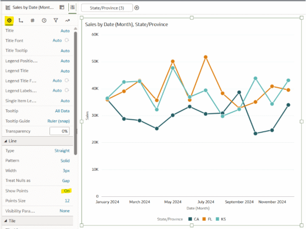 3 Ways to Make Lovely Line Graphs in Oracle Analytics Cloud